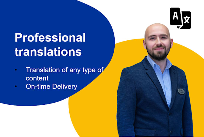 Expertly translate documents to your target language by Osman07arslann | Fiverr