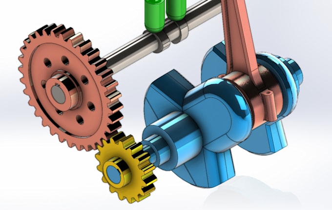 Do 3d product modeling rendering mechanical step stl dxf solidworks by ...