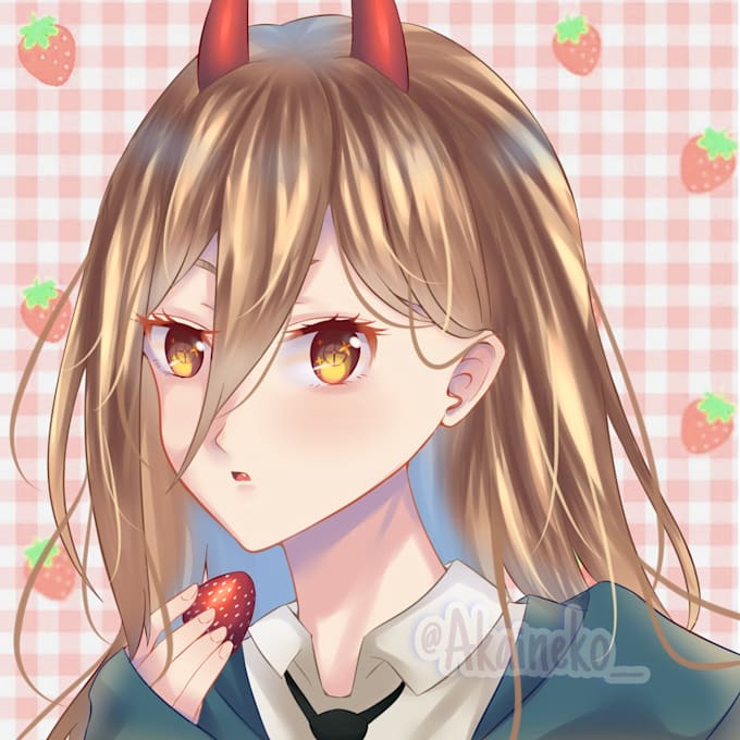 Draw anime or your oc for profile picture by Stellarin | Fiverr