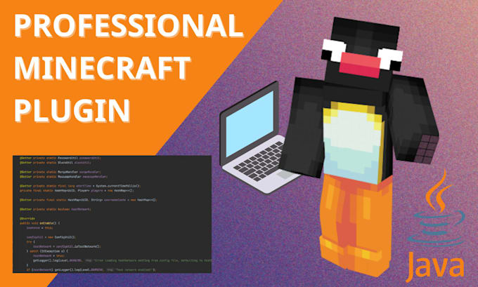 Create any minecraft plugin for your server by Jurjenomg | Fiverr