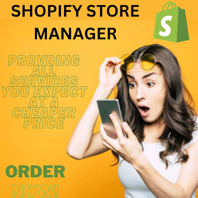 Be pro shopify virtual assistant, shopify store manager by Tayyabmunir1 ...