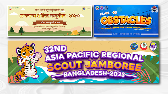 Design an eye catching banner for your event by Realjhalmuri | Fiverr