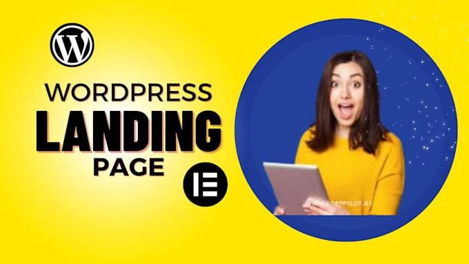 Custom wordpress landing page with elementor magic by Alizay_jutt | Fiverr
