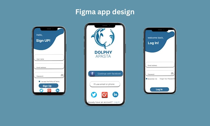 Design ui ux for mobile app with figma for ios and android by Salman_javed05 | Fiverr