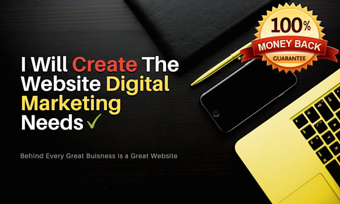 Create a professional digital marketing agency website by Phantom_devs | Fiverr