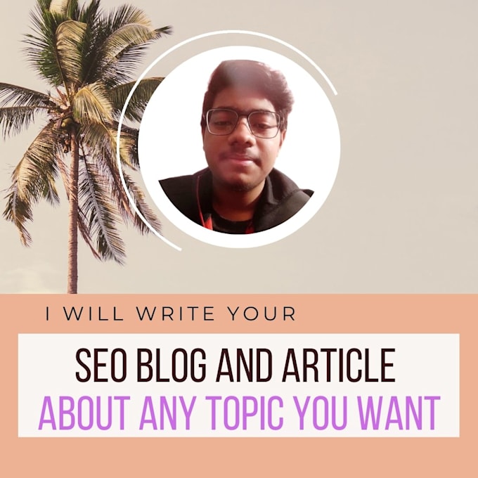 Do seo vlog posts, articles and creative content writing by Kamalesh127 ...