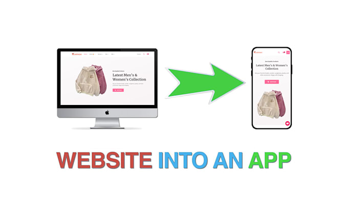 Convert website to android and ios app by Iam_imrankhan | Fiverr