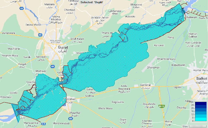 1d and 2d hydraulic modelling using hec ras and gis by Akbar0347 | Fiverr