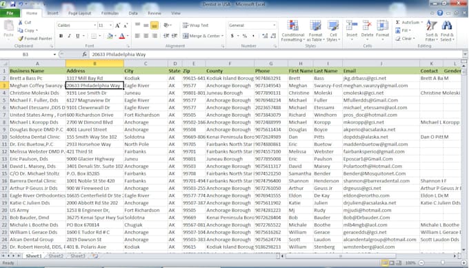 Build cold calling and cold emailing list by Hafizsajid | Fiverr