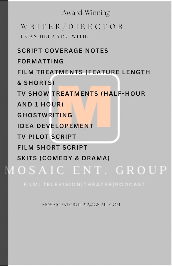 Format your short film script by Jaythescribe | Fiverr