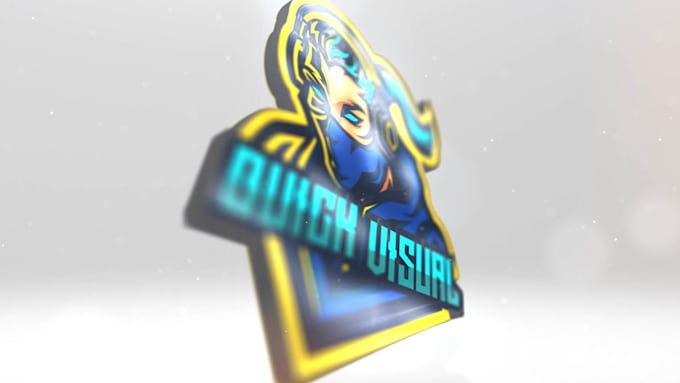 Create 3d intro animation from your logo for youtube by Quickvisual | Fiverr