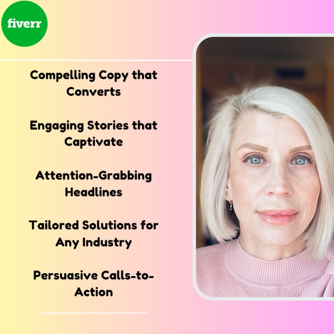 Provide you with the only copywriting you will ever need by Flow_editor ...