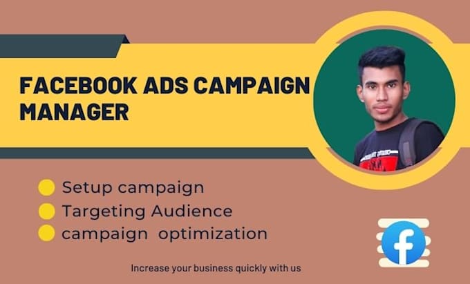 Be facebook ads, campaign manager by Horichon777 | Fiverr