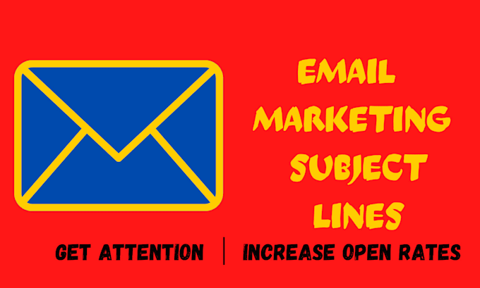 Write powerful email marketing subject lines by Desayr | Fiverr Write powerful email marketing subject lines by Desayr | Fiverr