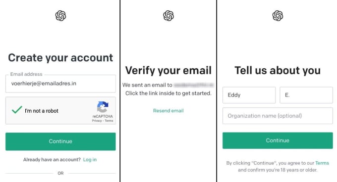 Create Your Verified Openai Account With Number And Email By Aizazm Fiverr