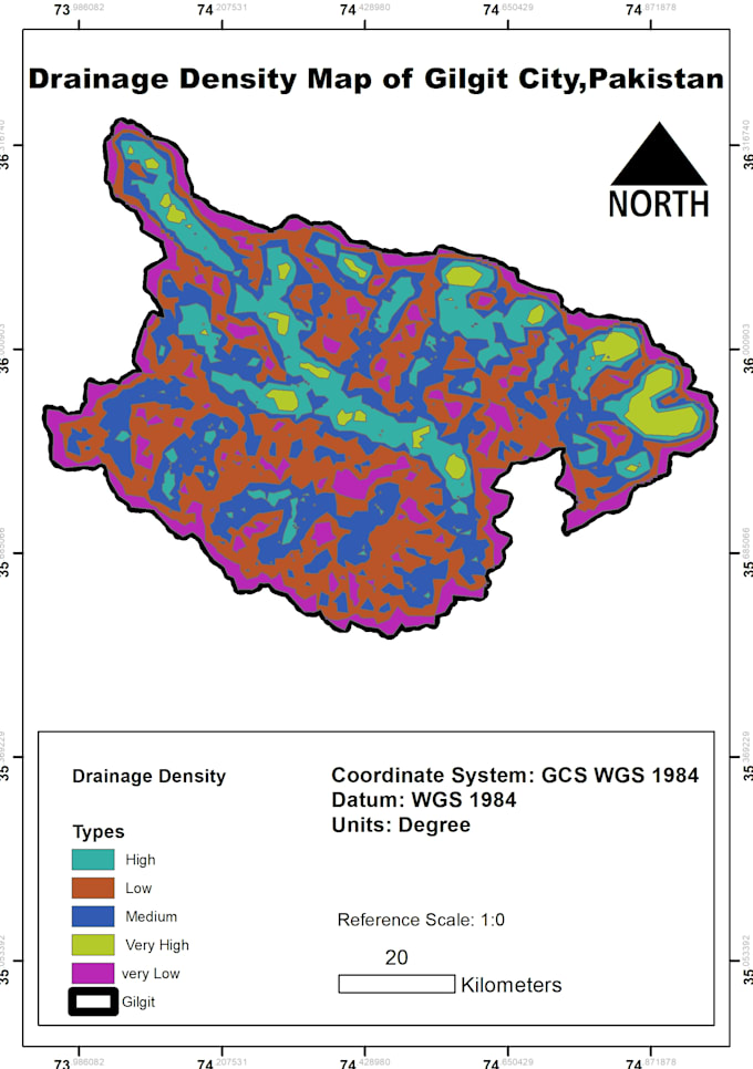 Create maps like ndvi,ndsi,ndbi,lulc and more by Gisanalyst101 | Fiverr