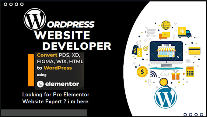 Professional elementor conversion of any website clone, copy and optimize by Shahmeer_pak | Fiverr