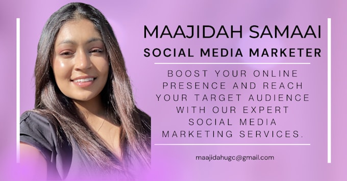 Take your social media to the next level by Maajidahs | Fiverr