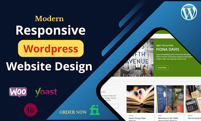 Create modern and responsive wordpress website by Smsohel2020 | Fiverr