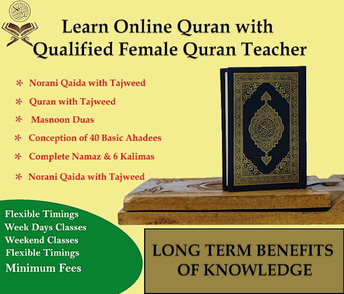 Be your online quran teacher, quran tutor, quran teaching by ...
