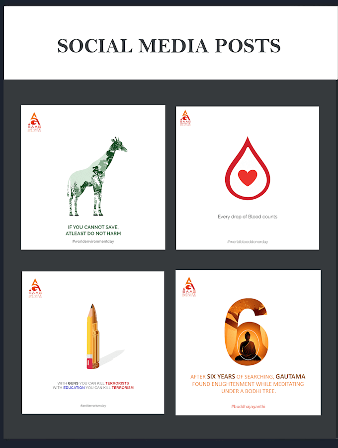 Create a unique graphic designs by Srisowmya727 | Fiverr