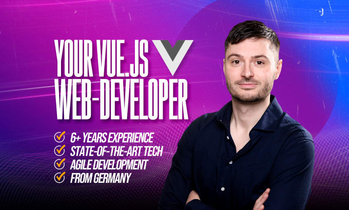 Be your vuejs web developer by Malik_dirim | Fiverr