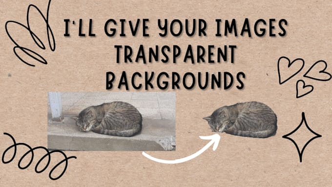 Give your images transparent backgrounds by Bmarcihu | Fiverr