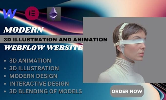 Design top notch interactive 3d website with webflow, figma to webflow by Wimsdevan | Fiverr