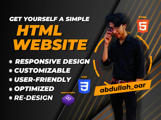 Customize your html, wordpress website or add pages by Abdullah_oar | Fiverr