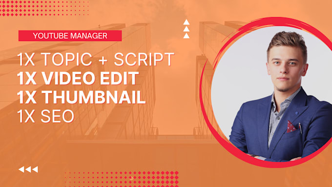 Be your youtube channel manager in a budget by Typefj | Fiverr