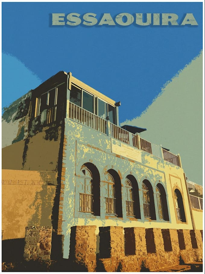 Create a travel poster for any country or place you want by Kosdesign3 ...