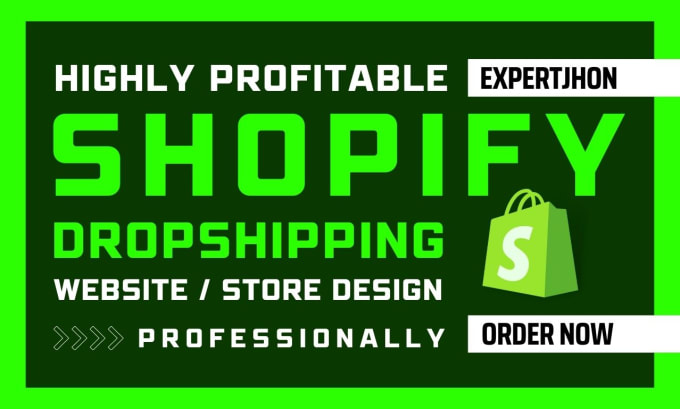 Build you an automated shopify dropshipping store website by Expertjhon ... Build you an automated shopify dropshipping store website by Expertjhon ...