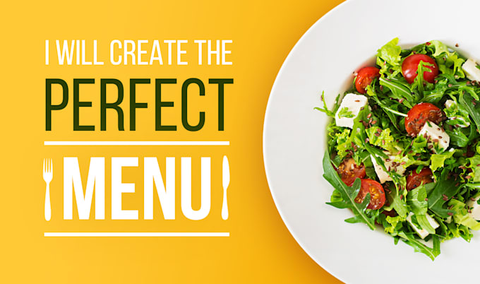 Design professional restaurant menu, digital menu by Nataliazdesign ...