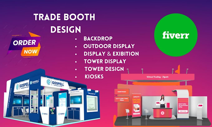 Design a successful trade show banner or backdrop by Sana_ullah000 | Fiverr