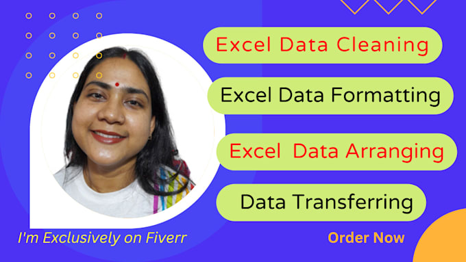 Sort excel data, clean, format, and remove duplicates by Suprova_saha ...