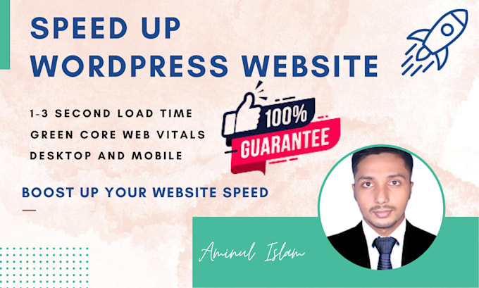 Speed up wordpress website by Aminulislamesha | Fiverr