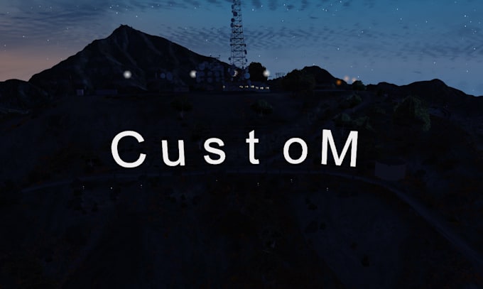 Do custom sign for gta 5 fivem servers by Milovidakovic | Fiverr