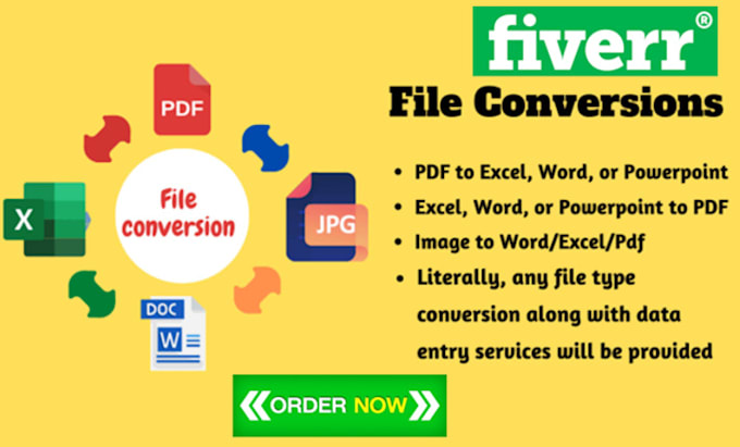 Convert pdf to word, pdf to excel, copy paste, data entry by Kainat ...