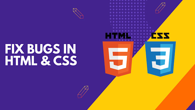 Fix bugs in html or css for you by Techemus | Fiverr Fix bugs in html or css for you by Techemus | Fiverr