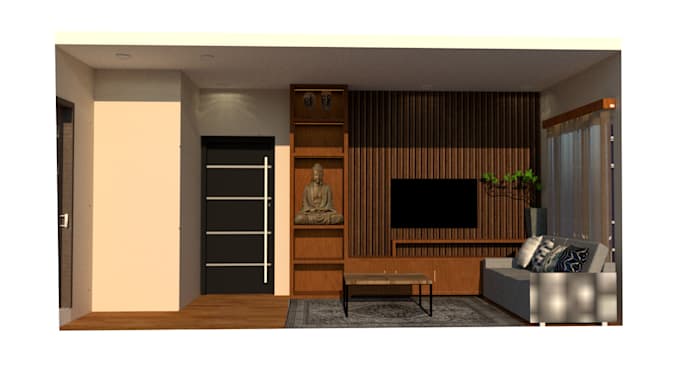 Do interior designs and photorealistic renders by Grishmaacharya | Fiverr