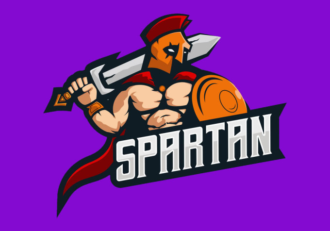 Design outstanding spartan warring logo express delivery by Jamie ...
