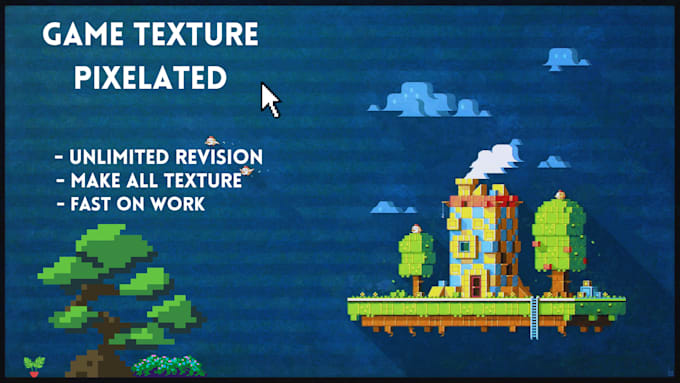 Make game texture in pixel art by Dimsbyu | Fiverr