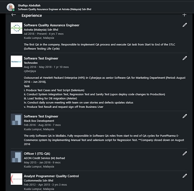Perform testing on web application, stand alone application, mobile app ... Perform testing on web application, stand alone application, mobile app ...