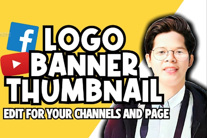 Edit logo banner and thumbnails by Nickcustodio | Fiverr