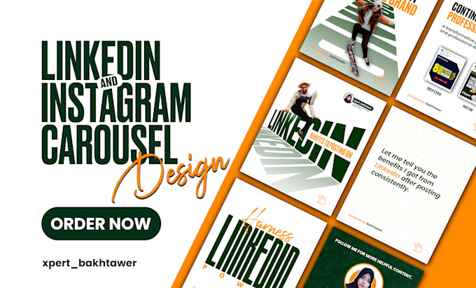 Design attractive social media creative carousel posts by Xpert_bakhtawer | Fiverr
