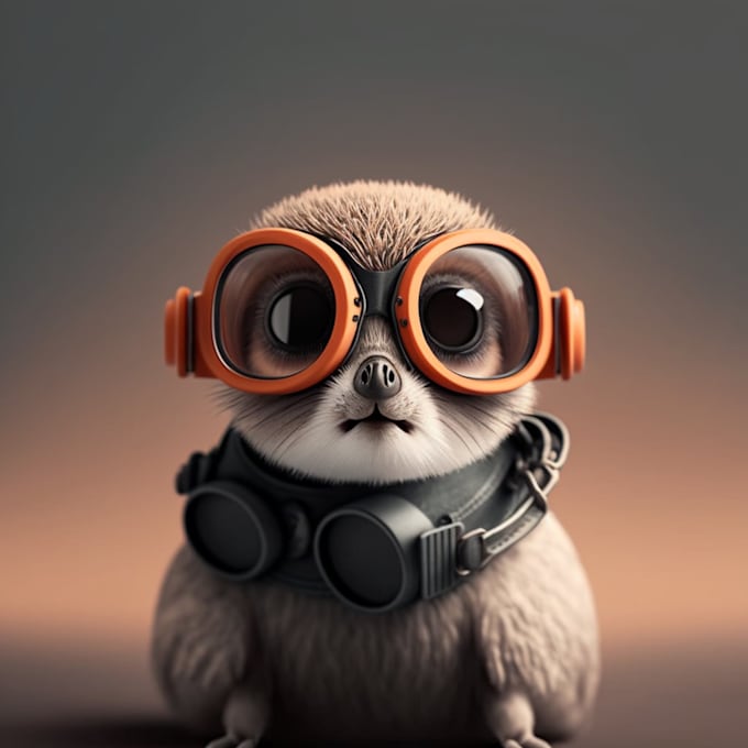 Create amazing fictional ai art of animal portraits and scenarios by ...