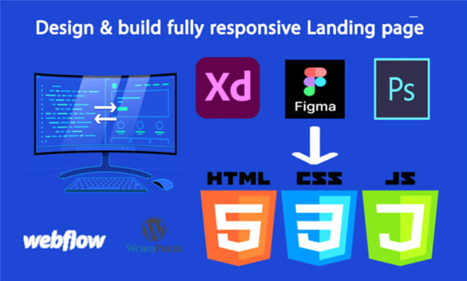 Build fully responsive landing page by Ahmedobad | Fiverr