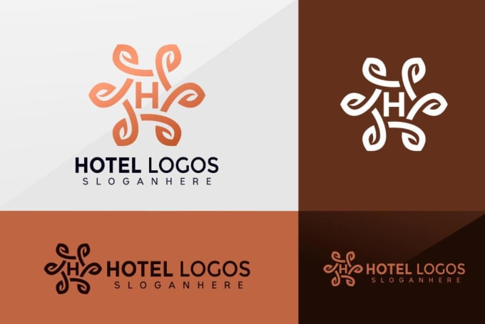 Do good looking creative hotel logo with free source file by Waldoohnso ...