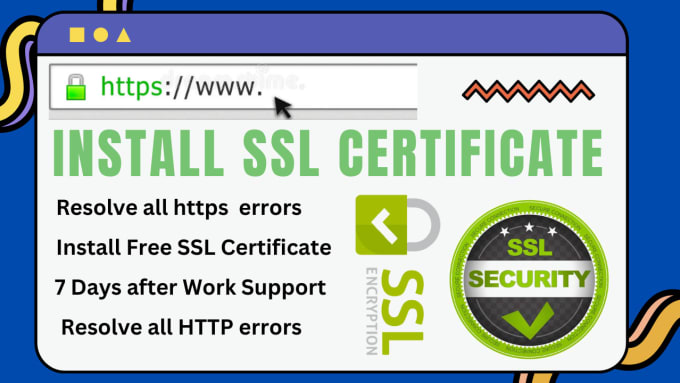 Install ssl certificate, fix ssl error on website by Prodeveloper_ | Fiverr Install ssl certificate, fix ssl error on website by Prodeveloper_ | Fiverr