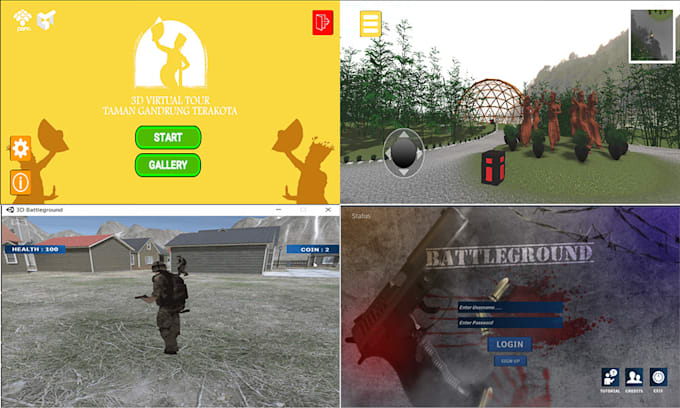 Make a video game for you using unity engine by Utopiastudioid | Fiverr